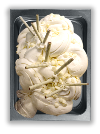 GELATO CHOCOLATE BLANCO - Gelatiamo